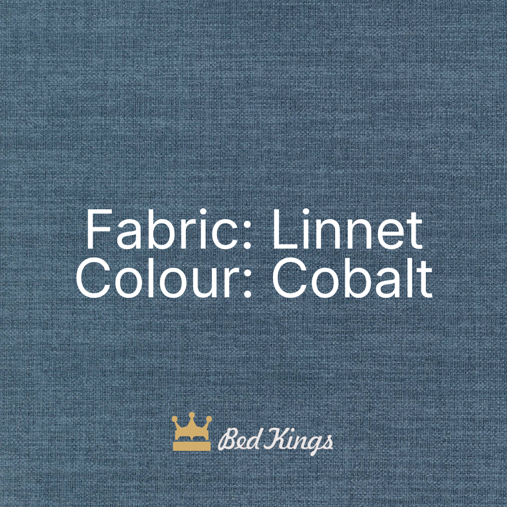 Linnet - Cobalt (Fabric Swatch) – Bed Kings