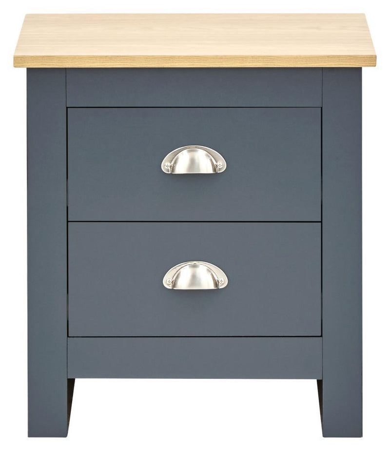 Lancaster 3 Piece Bedroom Set Slate Blue – Bed Kings